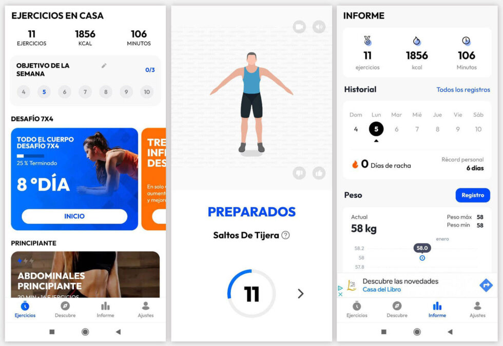 Ranking 2025 Apps Fitness » Las mejores Aplicaciones para hacer Ejercicio en Casa | El Blog de ...
